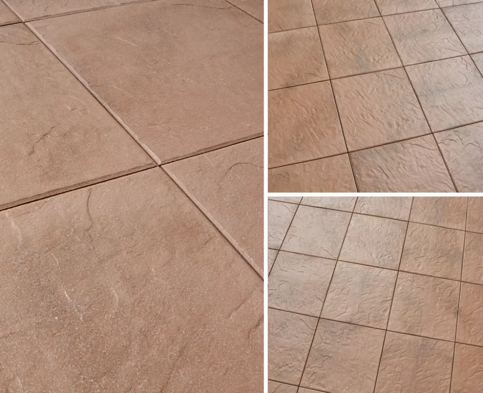 TOP TERAMO dlažba teracová GRANEX 40x40x2,2 reliéf břidlice 074 | VASTAP