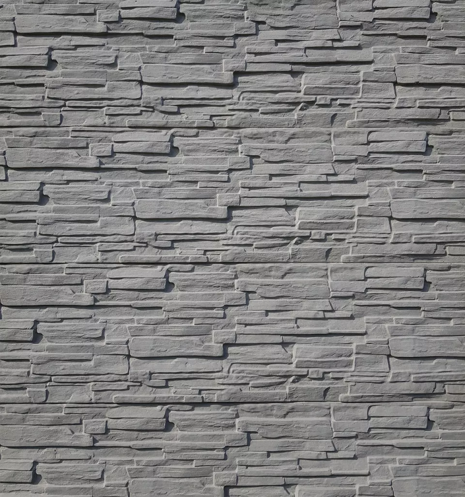 REMU Betonový plot - panel BŘIDLICA (50x200x4,5cm) jednostr. přírodní ...
