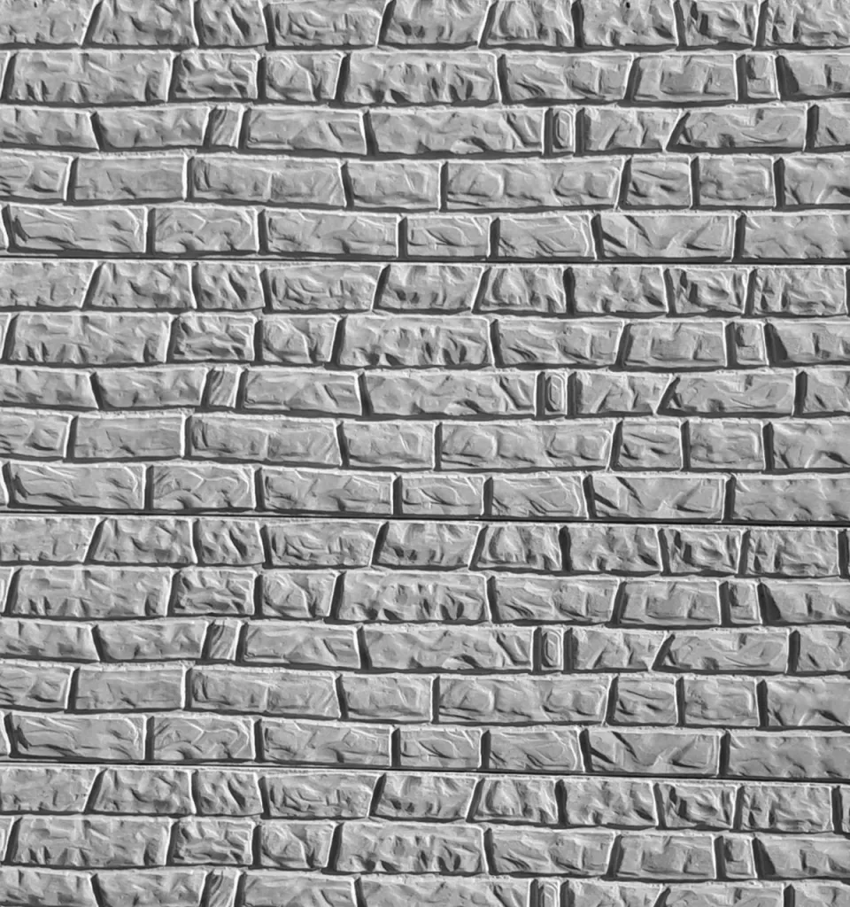 REMU Betonový plot - panel NEPRAV.CIHLA (50x200x4,5cm) jednostr ...