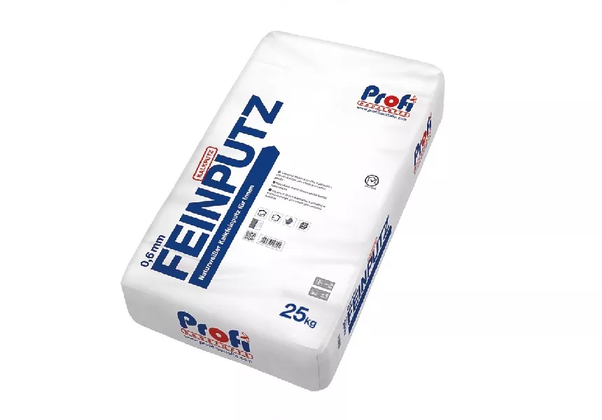 PROFI BAU Omítka štuková FEINPUTZ 0,6mm 25kg (48ks/pal) | VASTAP